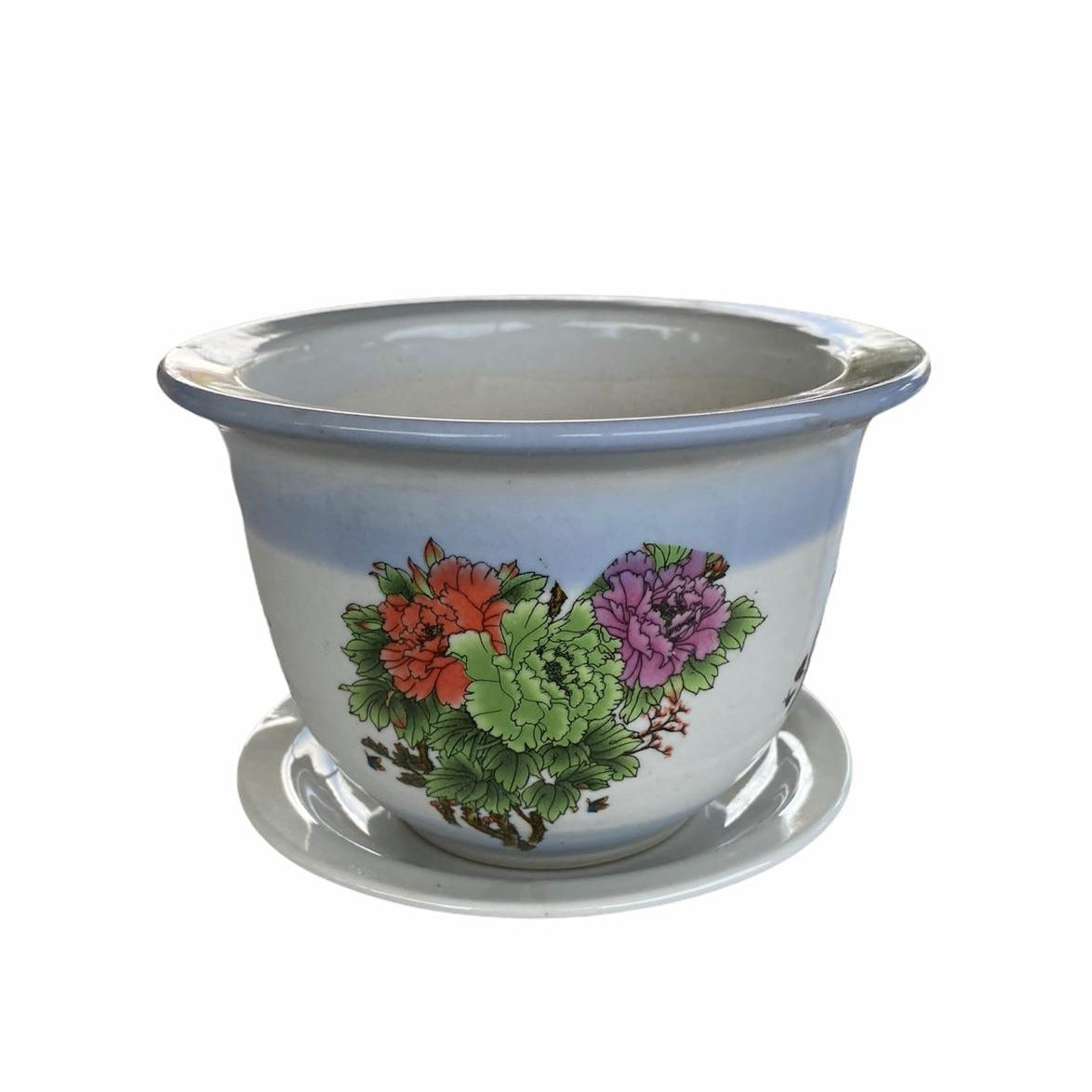 Oriental Designer Blue and White Pot | Oriental Chinese Pots | Pottery ...