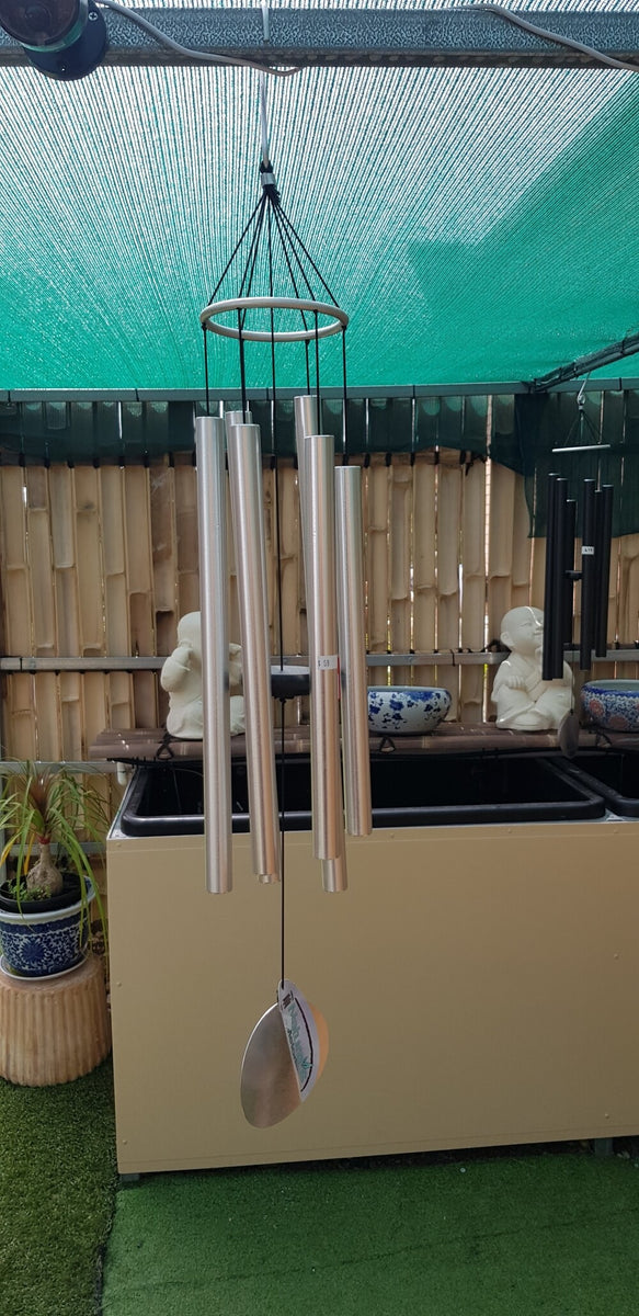 Aureole Tunes Wind Chime - (36BK) A Pentatonic Scale Tuning | Outdoor ...