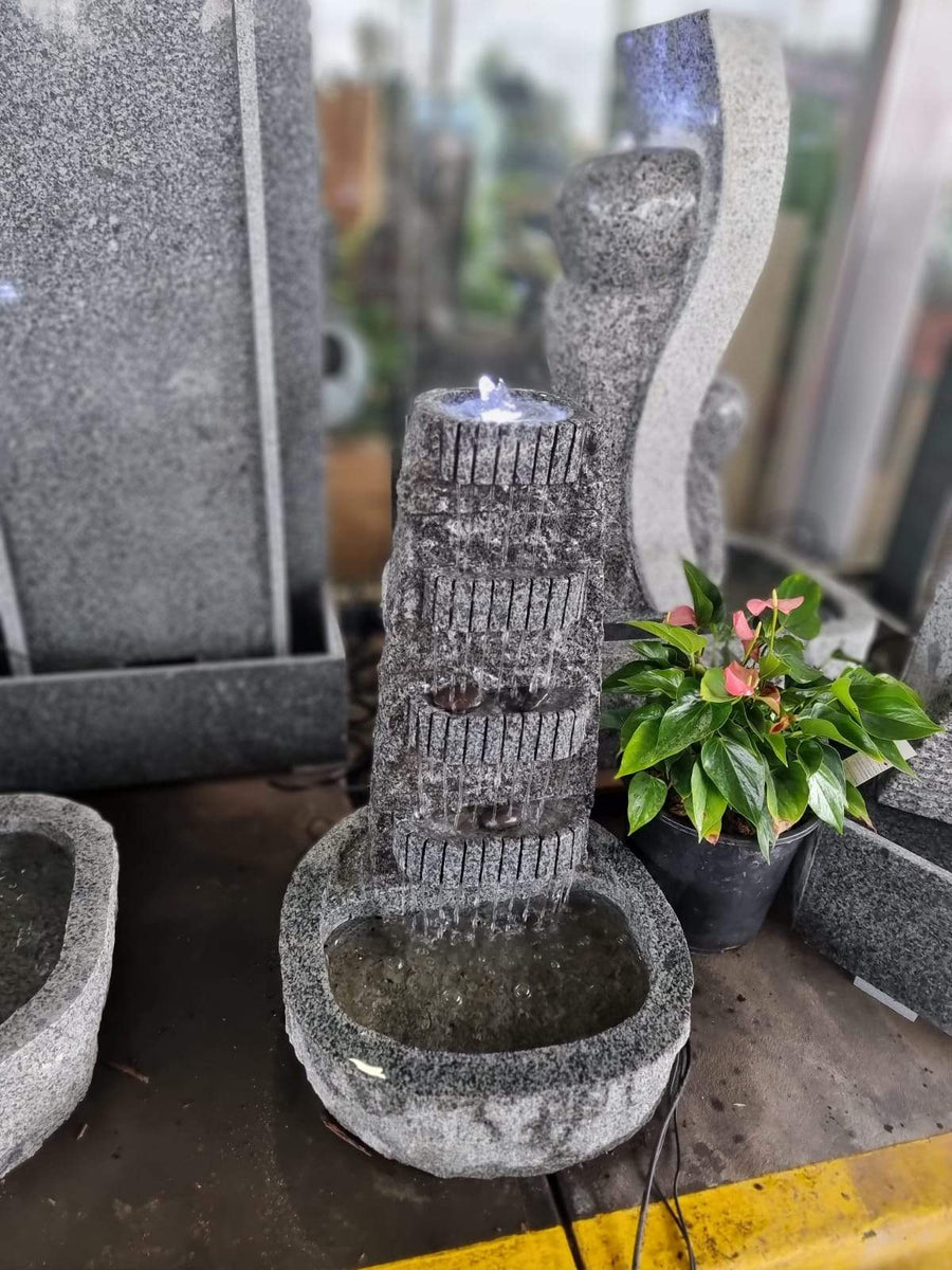 Verdale Step Water Fountain | Garden Water Fountain | Fountain – Bottle ...