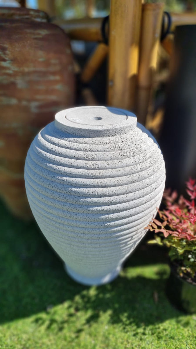 Light Bee Hive Pot | Poly Fiber Pots | Pottery – Bottle Tree Cafe ...