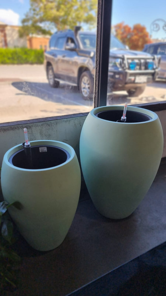 Light Cocoon Pot (Self Watering) | Poly Fiber Pots | Pottery – Bottle ...