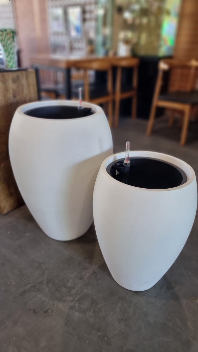 Light Cocoon Pot (Self Watering) | Poly Fiber Pots | Pottery – Bottle ...